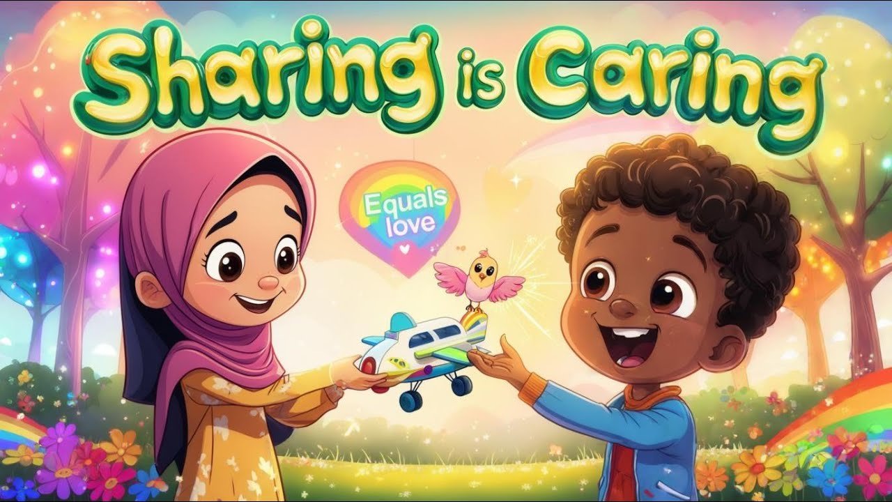 Sharing is Caring | Islamic Cartoon About Helping Others | Muslim Kids ...