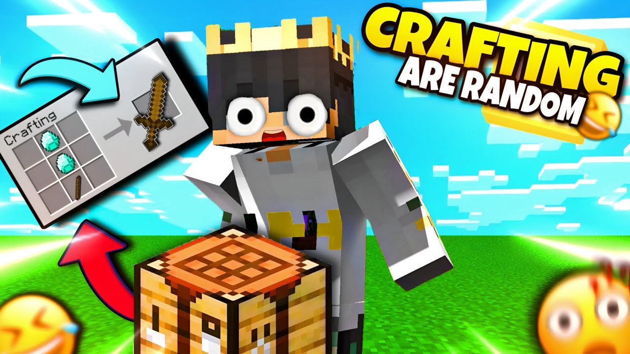 Minecraft, But Crafts Are Random... - YouTube
