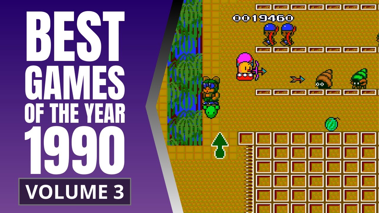 Best Video Games of 1990 (Volume 3) - YouTube