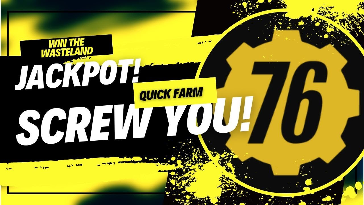 Jackpot!! BEST Screw farm in Fallout 76!! - YouTube