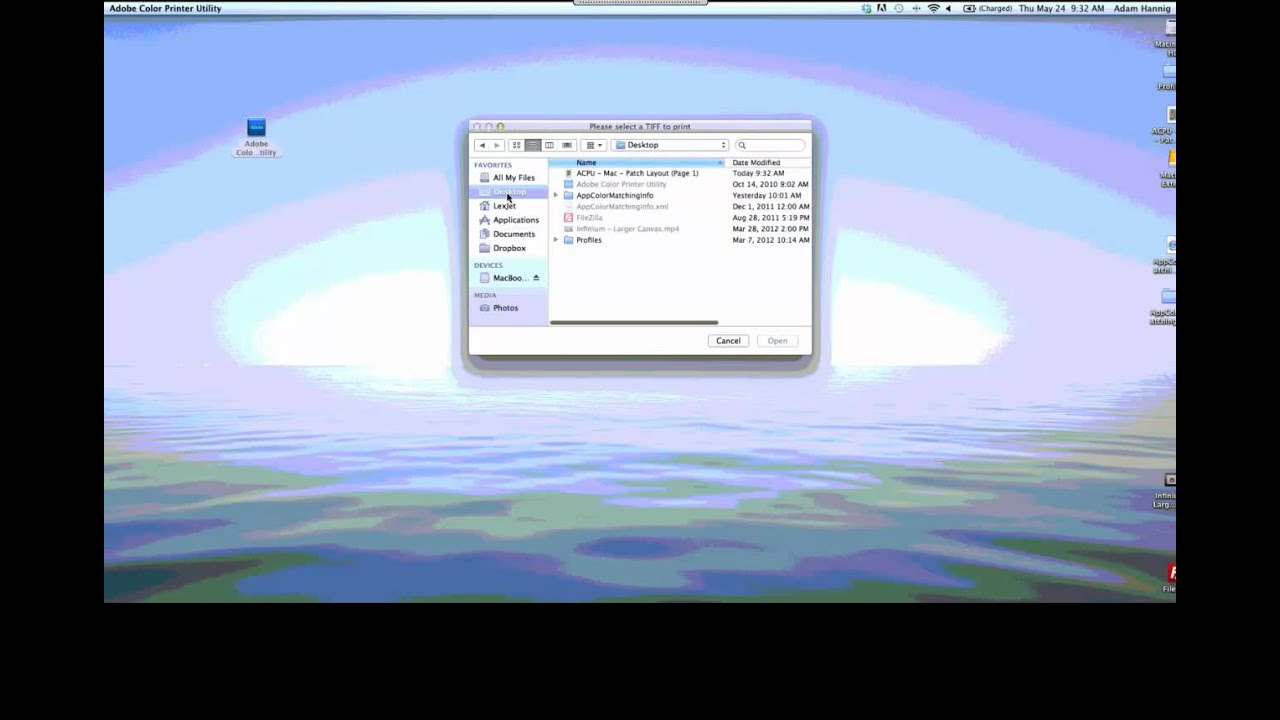 Custom Profile using the Adobe Color Printer Utility - Epson - Mac ...