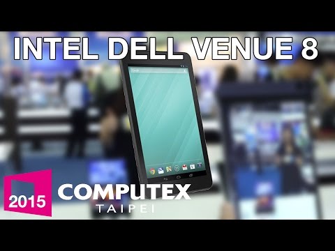 Intel Dell Venue 8 Tablet - Computex 2015