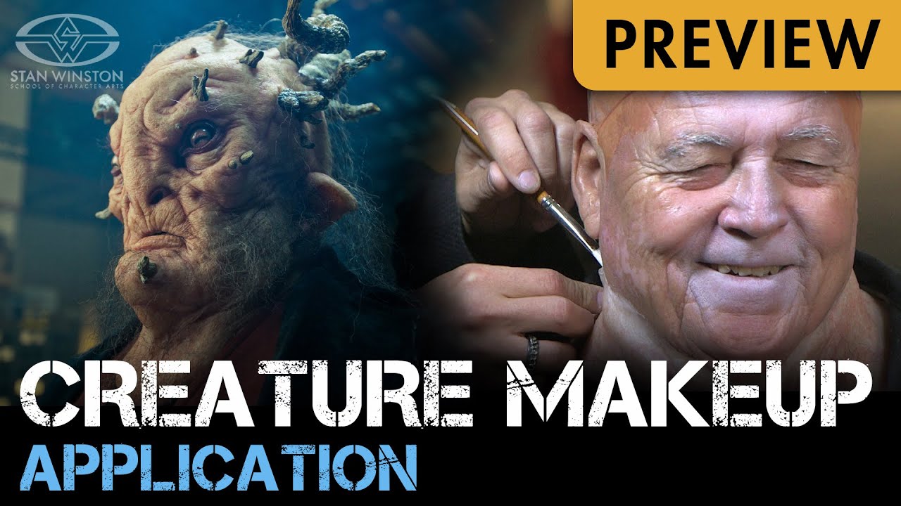 Creature Makeup - Multi-Piece Silicone Prosthetic Application - PREVIEW ...