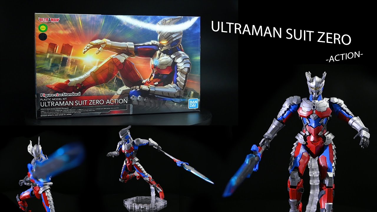 ULTRAMAN SUIT ZERO ACTION Figure Rise Standard (Plastic model kit 2020 ...