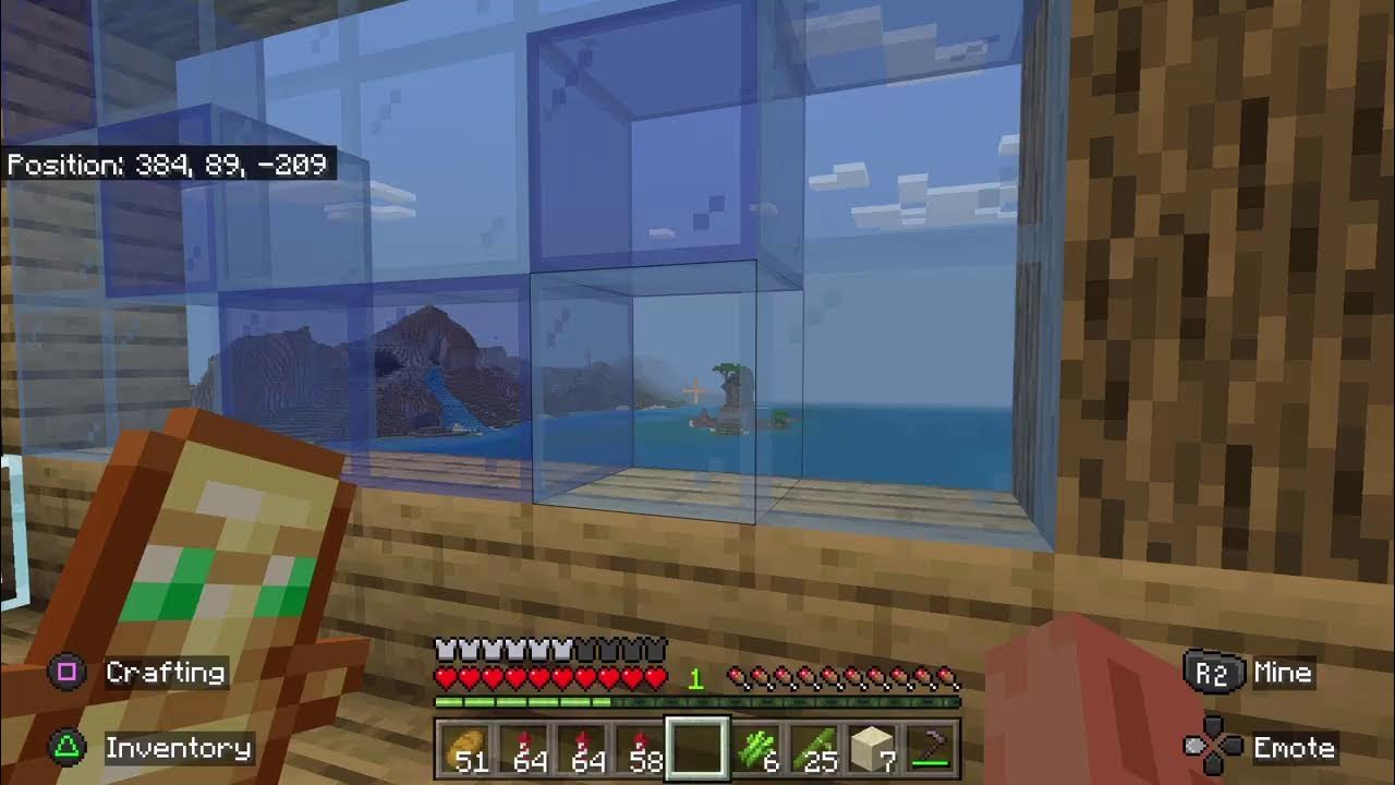 Minecraft PS5 Gameplay - YouTube