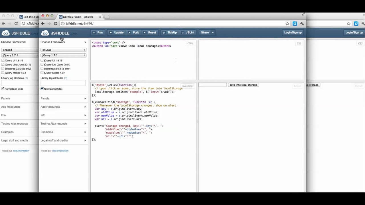 Cross Window Messaging with HTML5 LocalStorage Events - YouTube