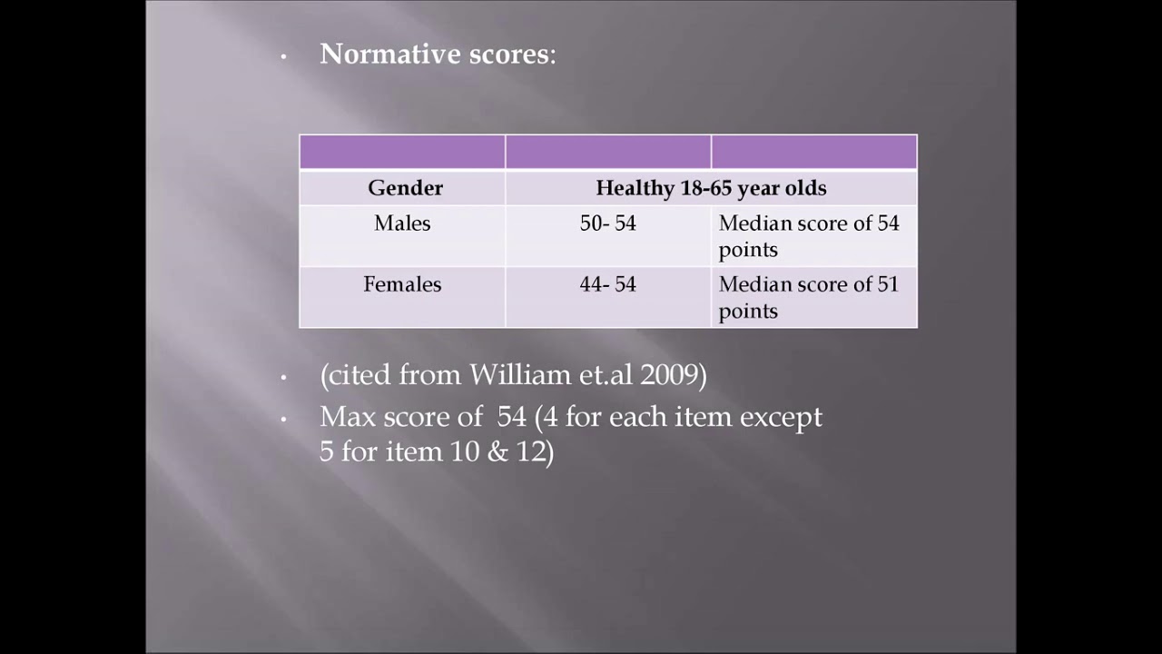 Higher Level Balance Program ppt - YouTube