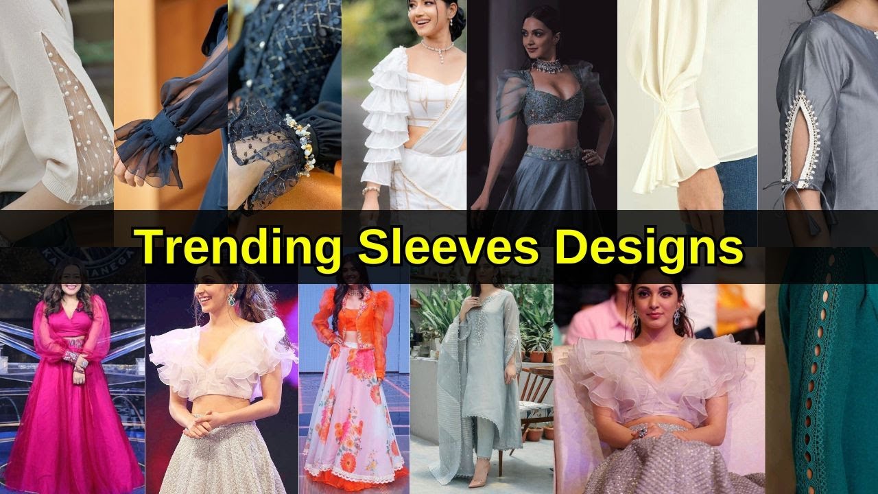 Top 20 suit/kurti sleeves design | baju ki trending design | Latest ...