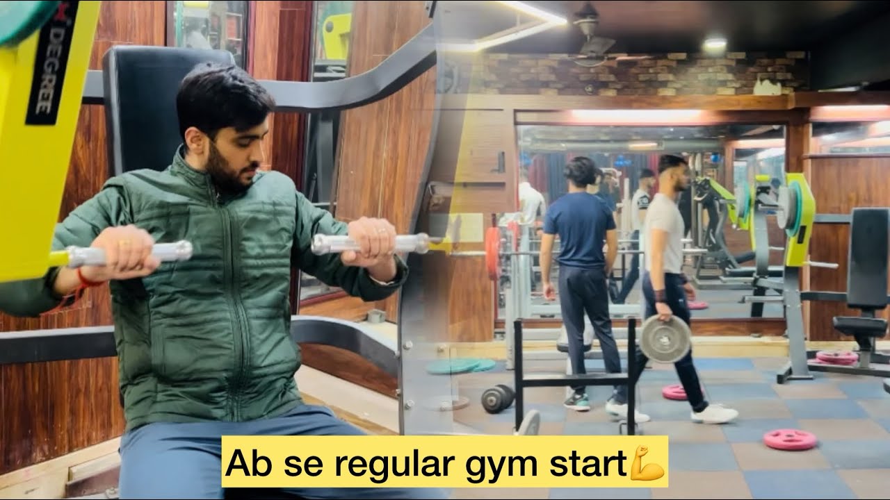 Ab se Regular Gym Start krr diya 💪 | Gym | Fitness | - YouTube
