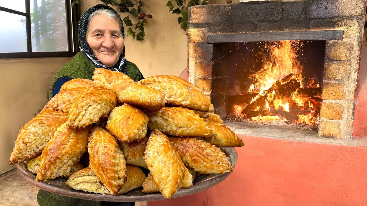 Baking Homemade National Azerbaijani Sweets in the Oven! Easy Dessert ...