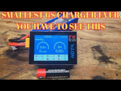 The Smallest Battery Charger For Your Rc You Have Ever Seen And It Can Do 6S!