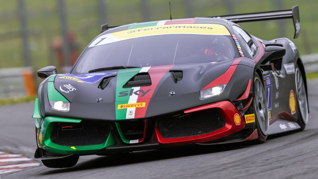 FERRARI CHALLENGE UK TROFEO PIRELLI Oulton Park 2022 - YouTube