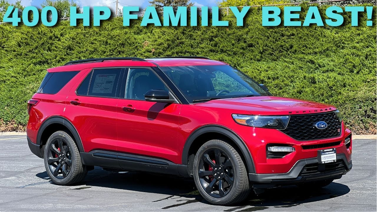 Is This The Most Fun 3-Row SUV? Ford Explorer ST Review - YouTube