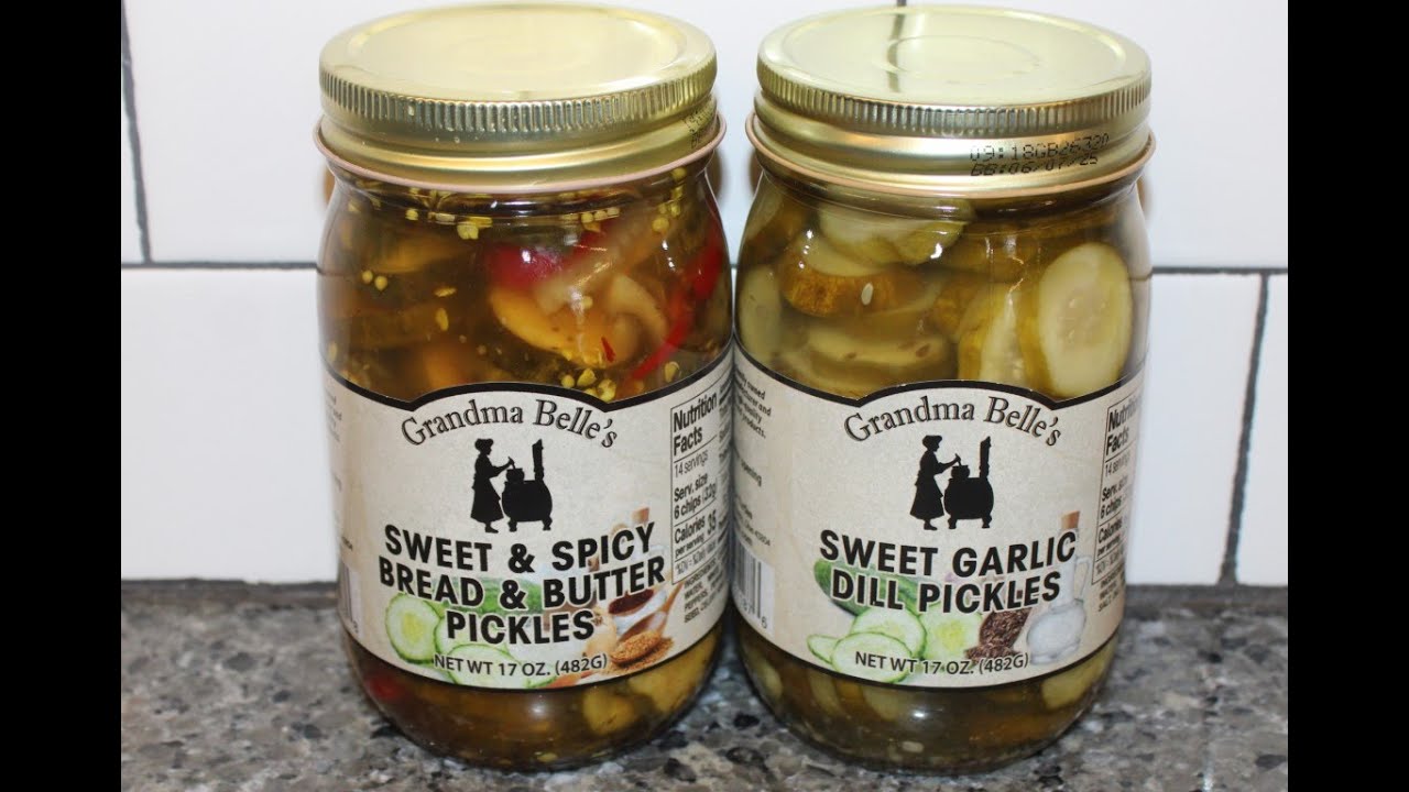 Grandma Belle’s (Lil’ Turtles): Sweet & Spicy Bread & Butter Pickles ...
