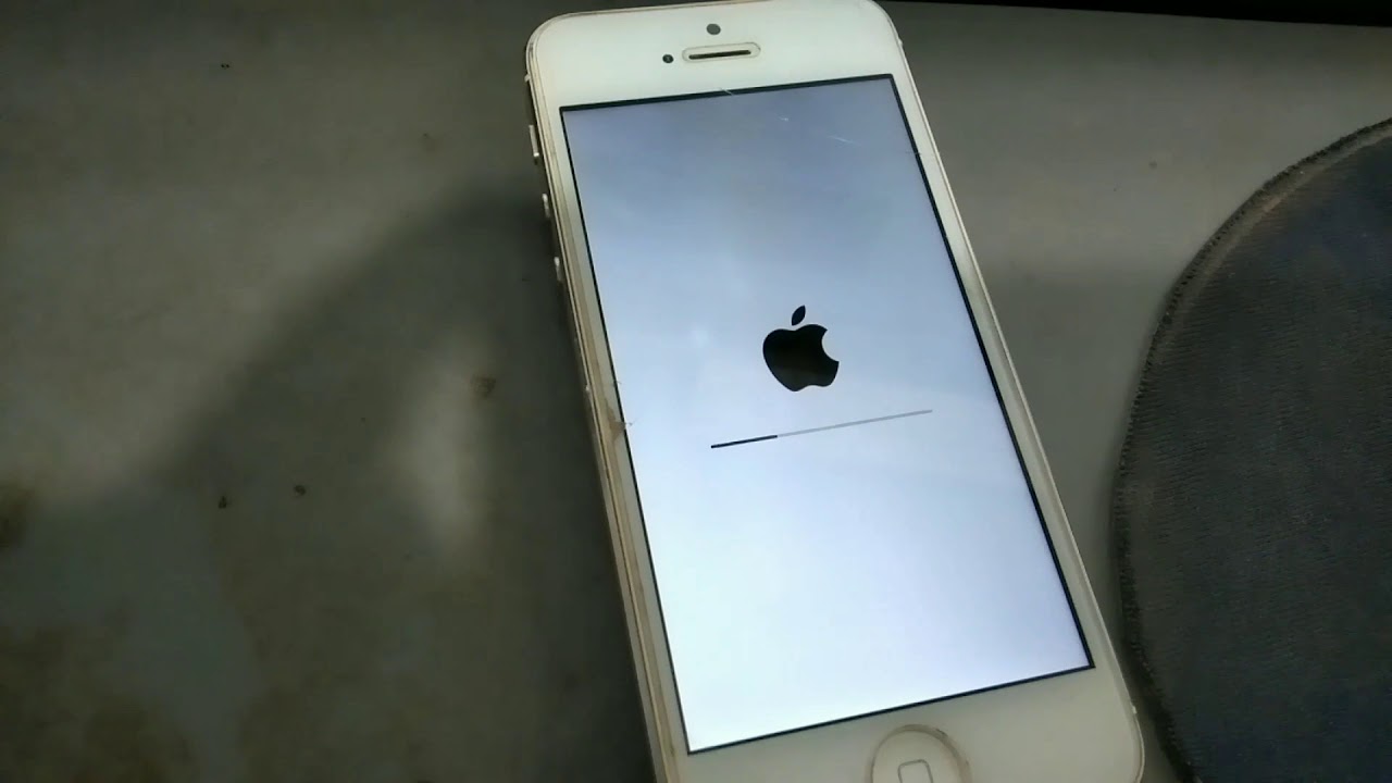 How to Unlock A disabled Iphone 5/factory Reset iphone passcode - YouTube