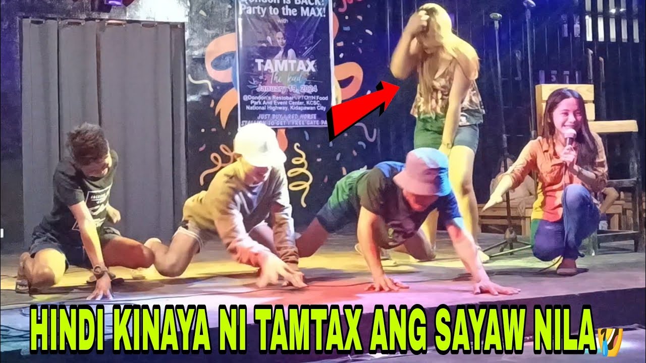 Tamtax New Live Concert, Nakahanap Ng Katapat Si Tamtax😍 Panalo!!! Moro ...