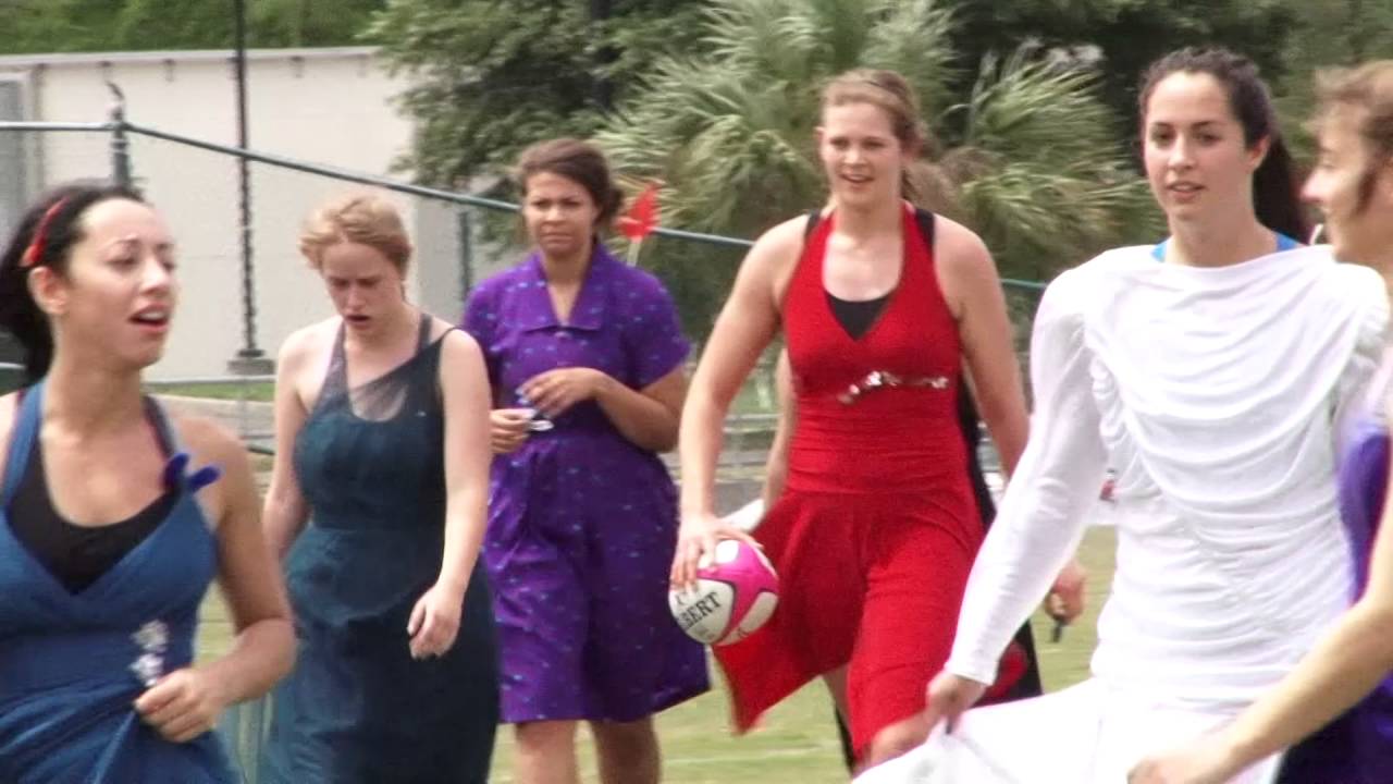 Prom Dress Rugby - University of Florida 2016 - YouTube