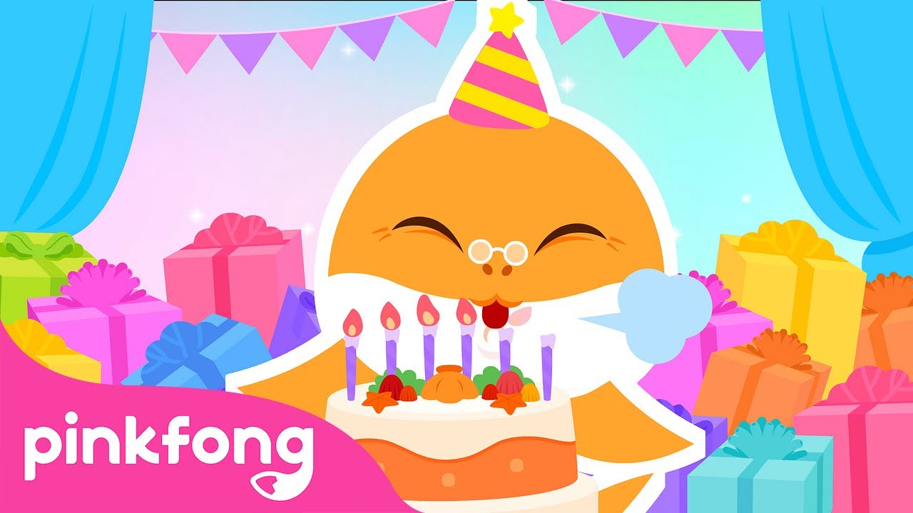 Happy Birthday Song (Hiphop Version) | Happy Birthday, Grandma Shark! | Pinkfong Song for Kids ...
