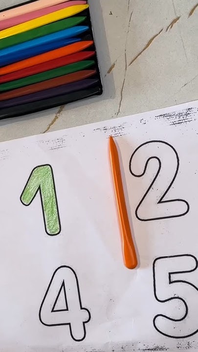 Learn numbers and colours for kids, Funny videos for Toddlers - YouTube