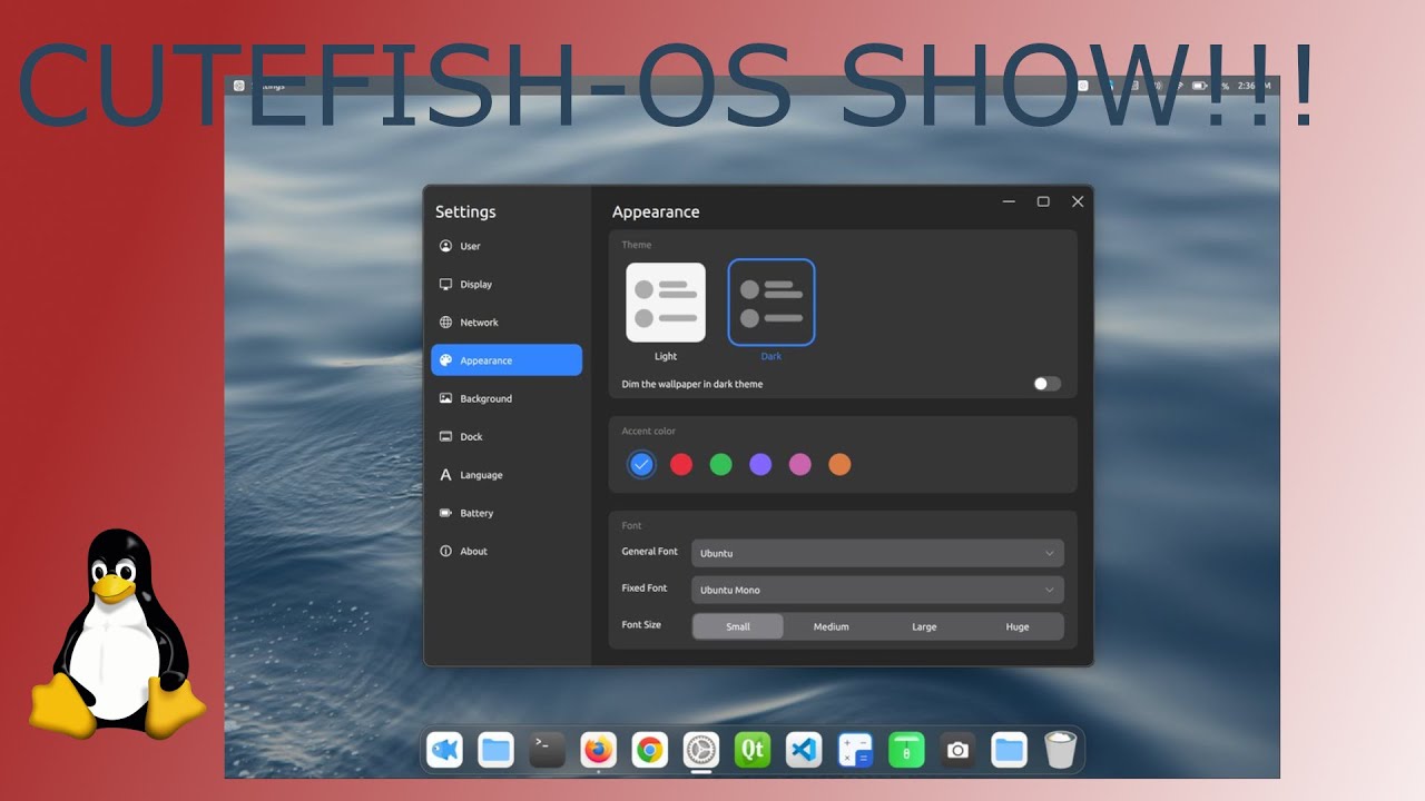 CUTEFISH-OS SHOW!!! - YouTube