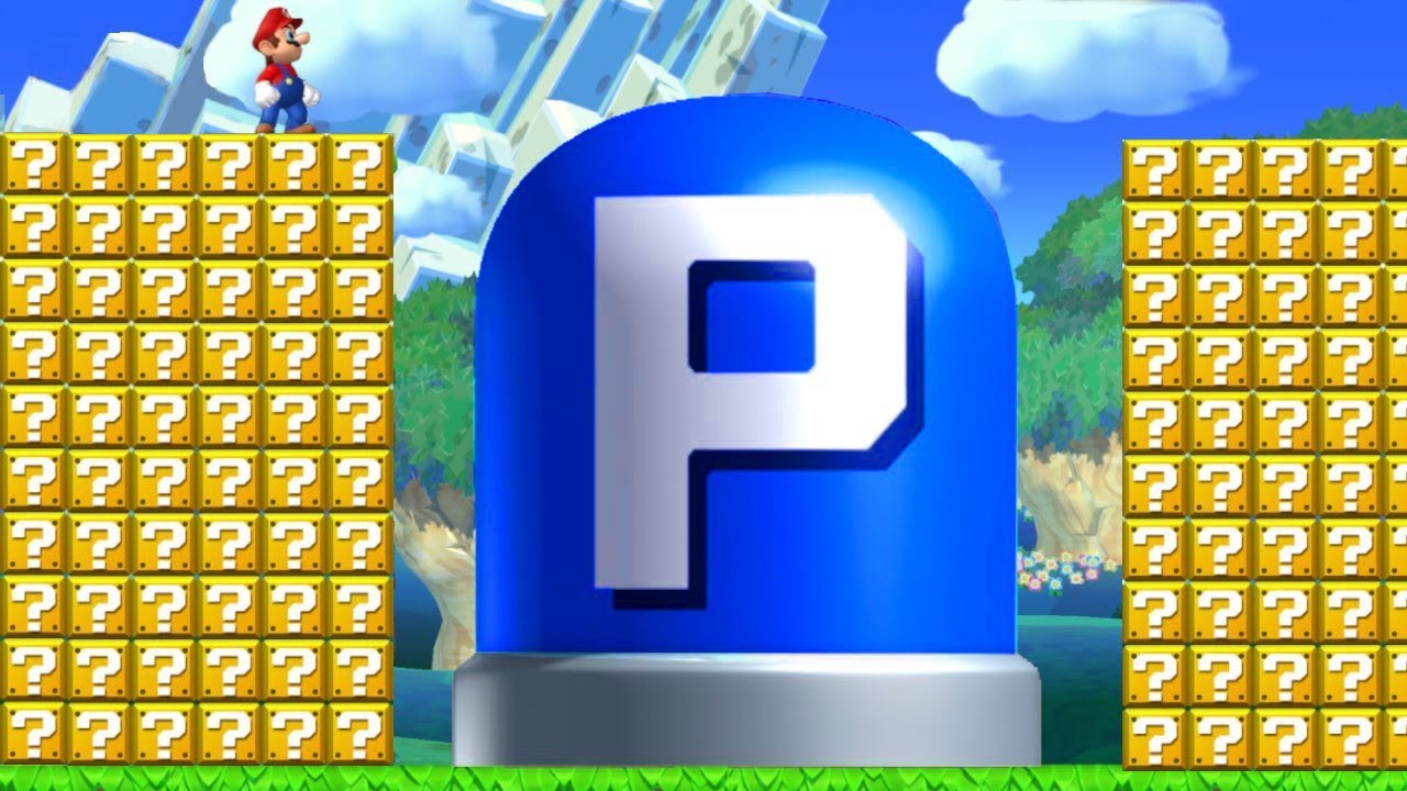 Can Mario Jump Over 999 Item Blocks and Press the Ultimate P-Switch in ...