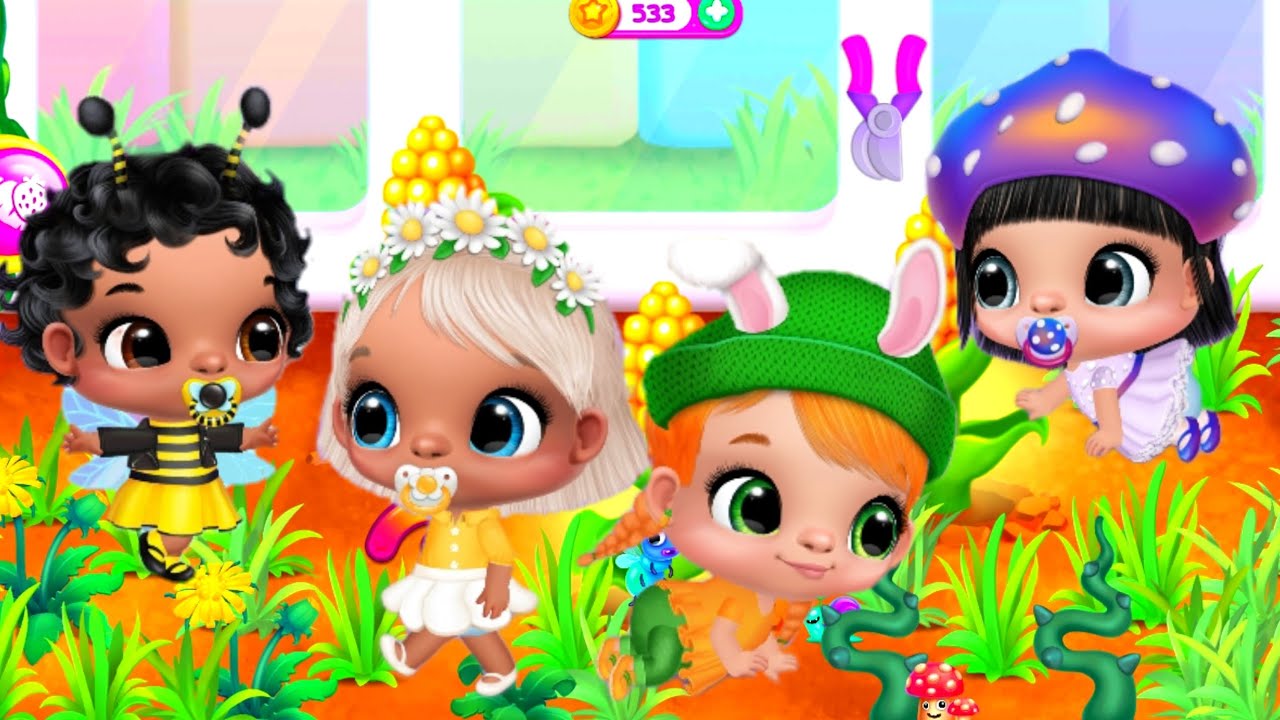 Giggle Babies Toddler Care - Play in the garden - YouTube