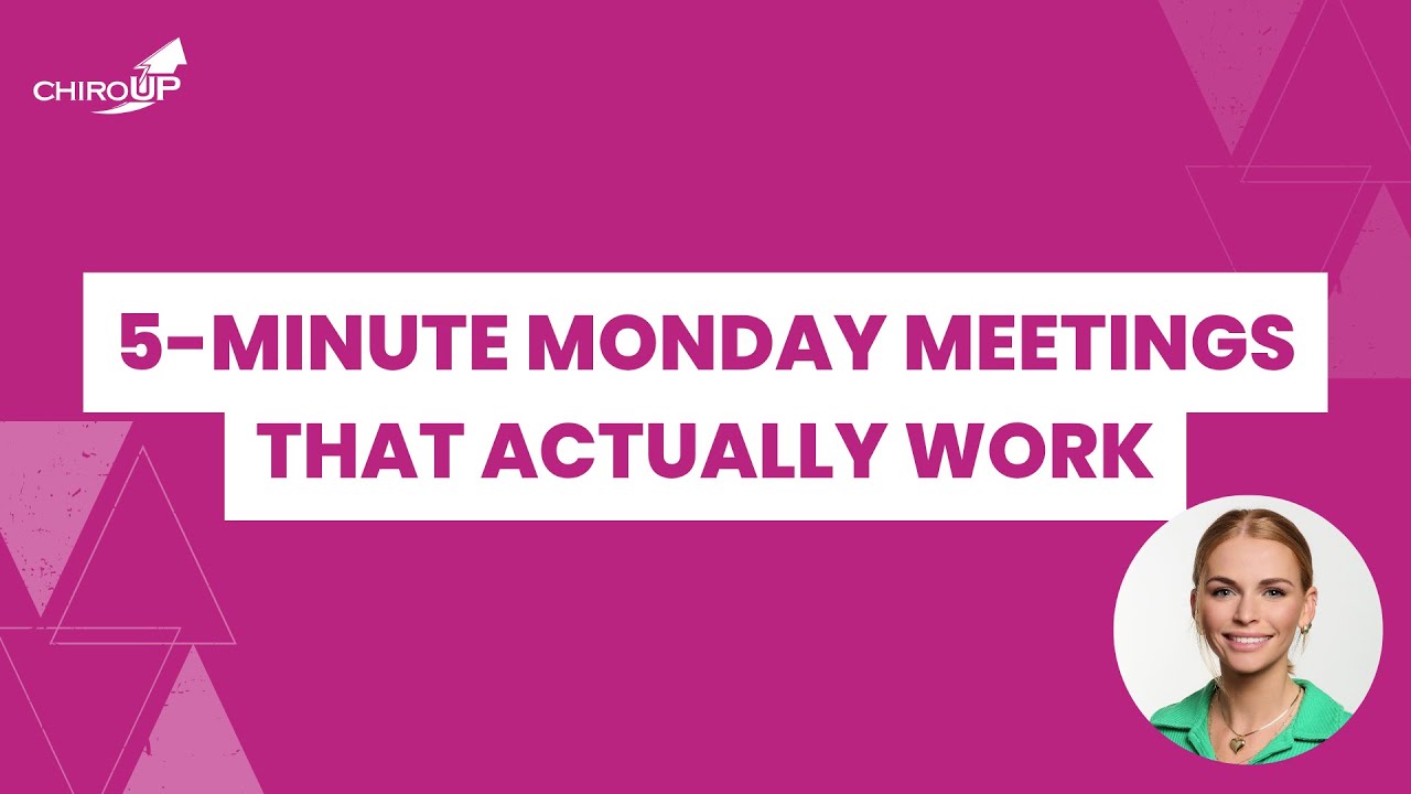 Win the Week: 5-Minute Monday Meetings That Actually Work - YouTube