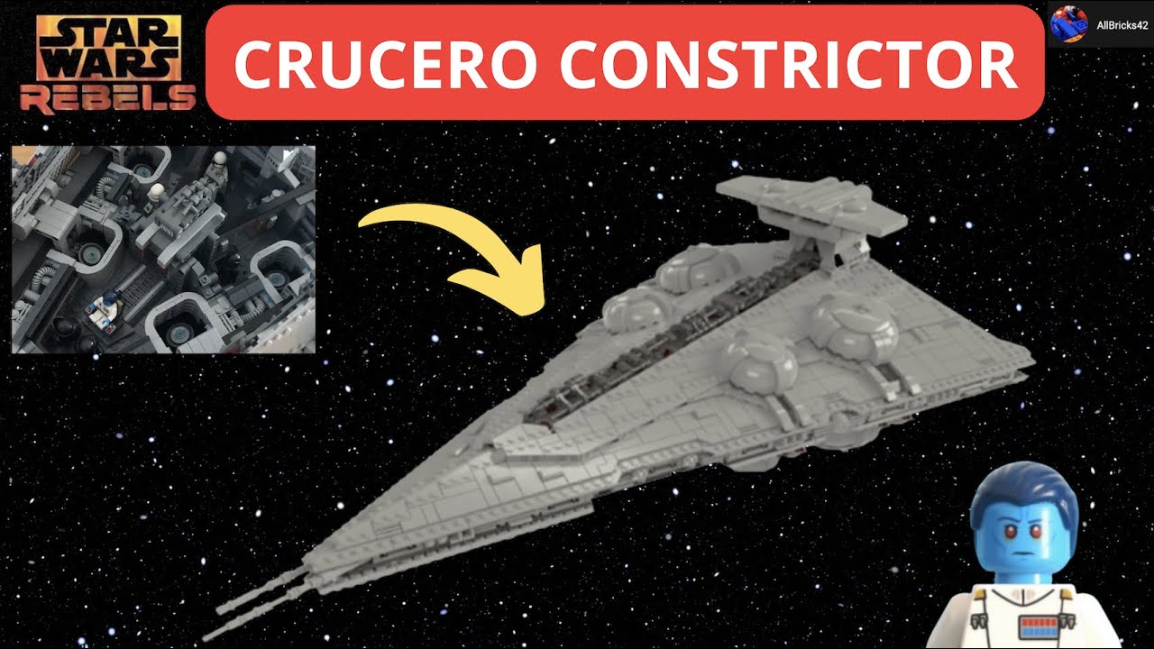 LEGO Constrictor II - Imperial Interdictor Cruise MOC - STAR WARS ...