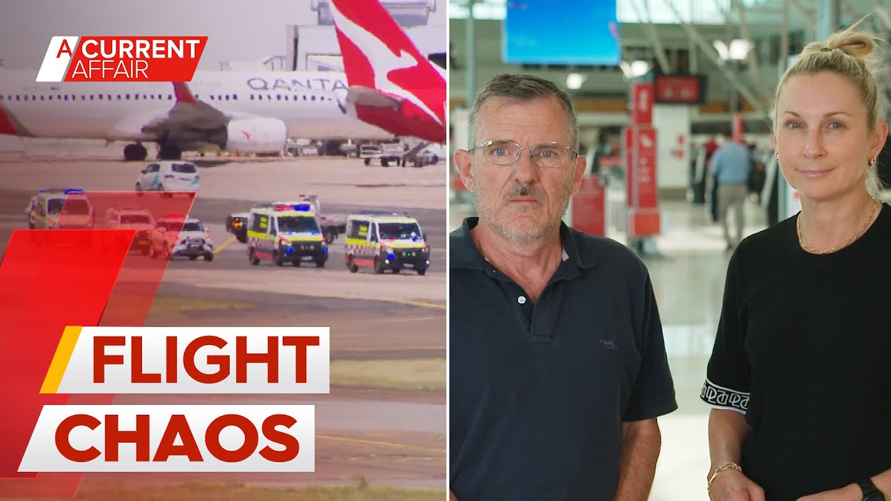 Passengers recount engine failure ordeal onboard Qantas flight | A ...