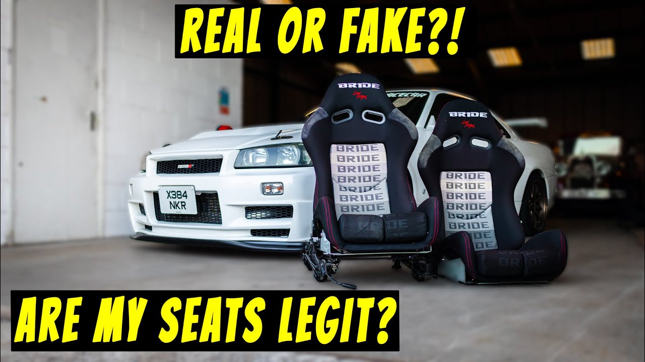 FAKE OR REAL - Are The R34 Bride Seats Legit?! I Need You To Help ...