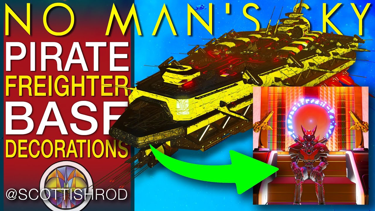 Decorate The Massive Pirate Freighter Base - Useful Ideas - No Man's ...