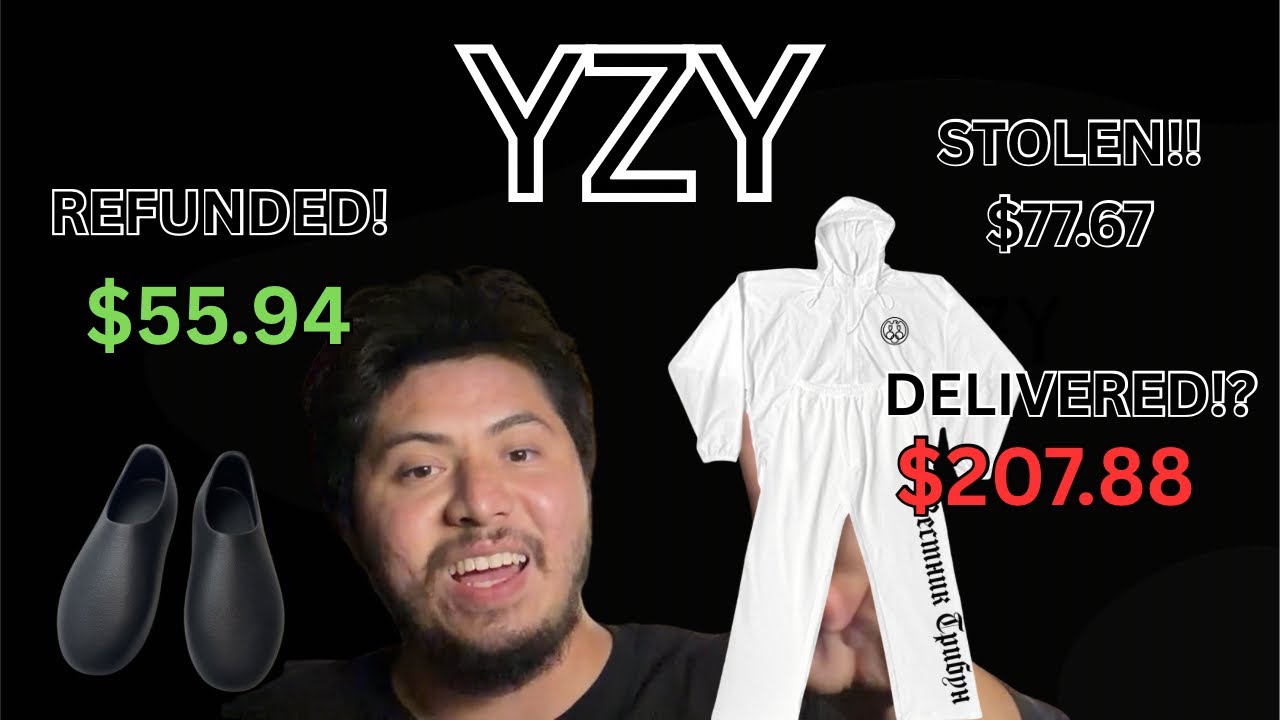 After 6 months $20 YZY merch finally arives + YZY clothes Impression‼️ ...