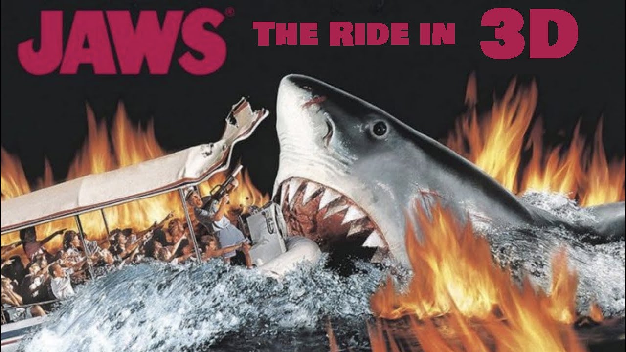 JAWS The Ride Universal Studios Orlando in 3D - YouTube