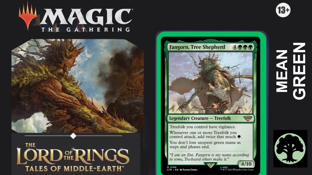 Fangorn, Tree Shepherd | A Mono Green Stax Deck - YouTube