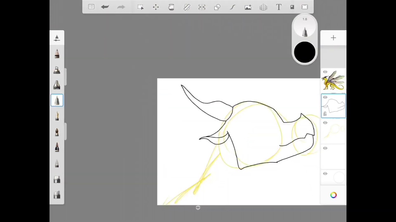 Wof Katydid | Speedpaint - YouTube
