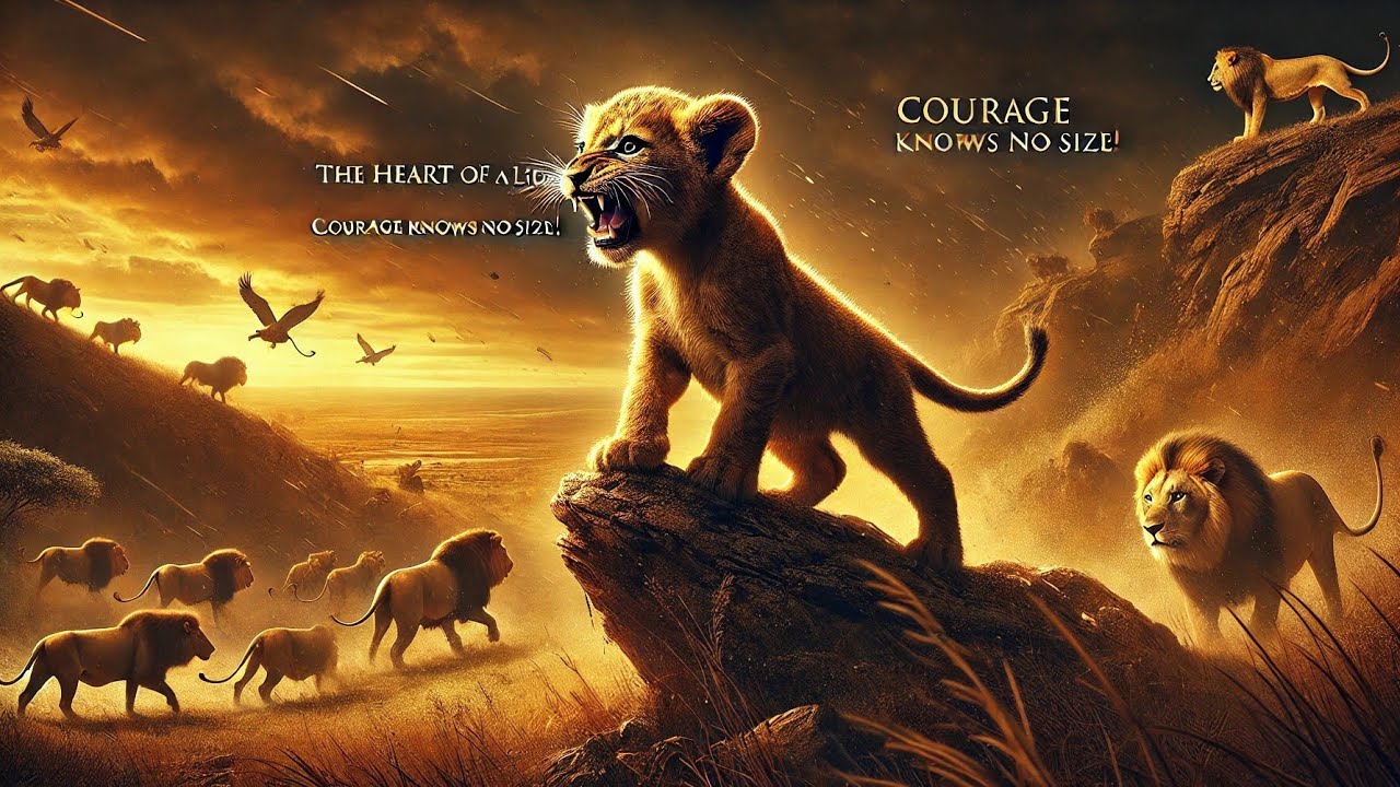 "Roar with Courage: Inspirational Lion Story" - YouTube