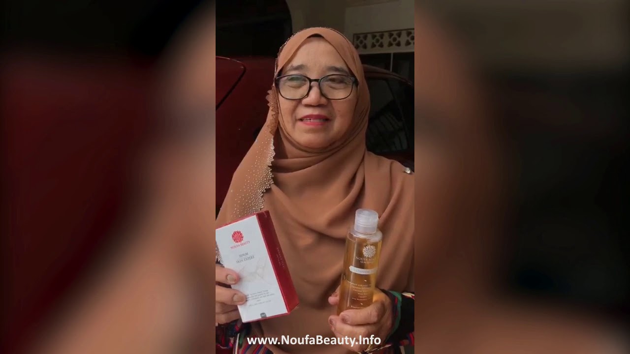 Feedback Customer Noufa Beauty Toner - Puan Zaharah - YouTube