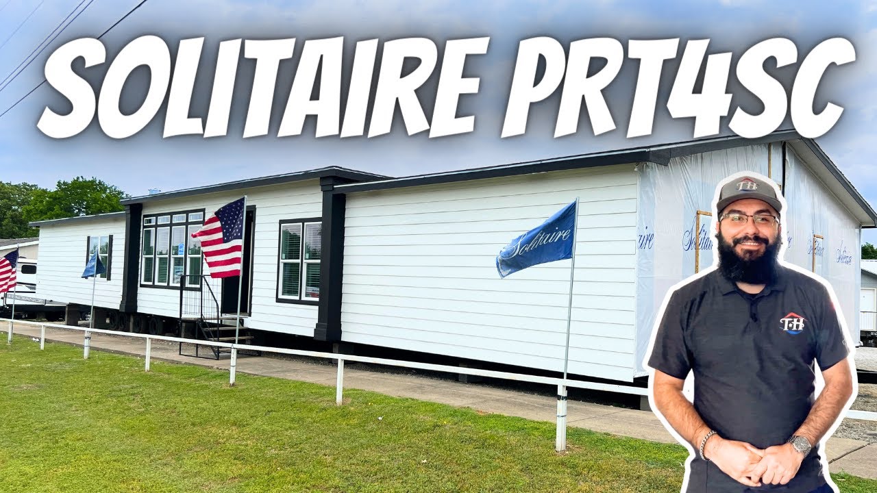 Solitaire Homes PRT4SC Full Tour | Double Wide Manufactured Home - YouTube