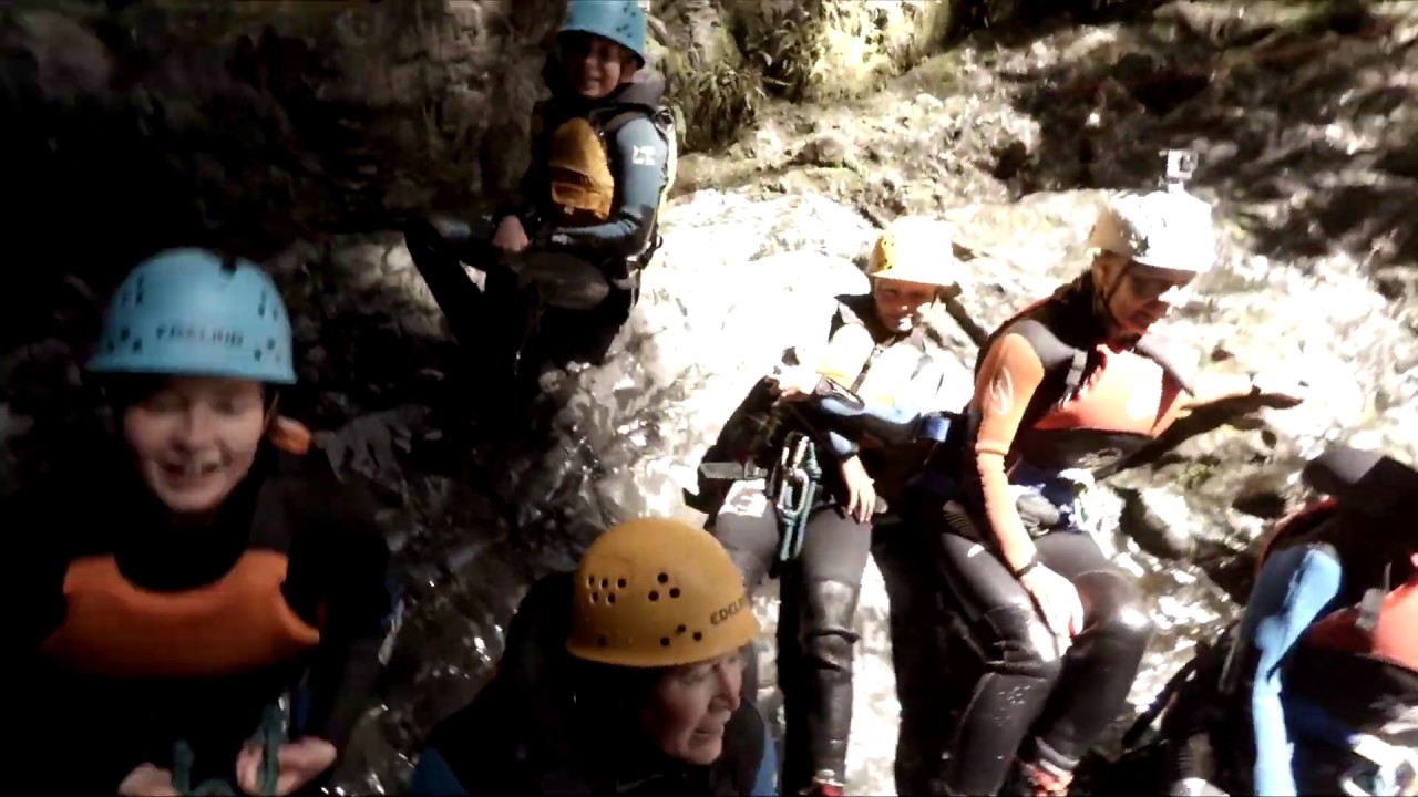 Canyoning with Canyon Explorers, Queenstown, New Zealand - YouTube