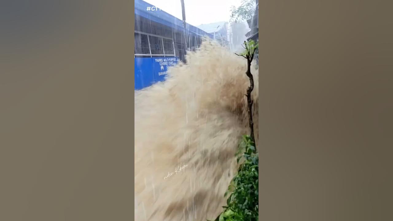 Bagyong Carina sinalanta Ang Wawa Dam Montalban Heights Southville Rodriguez etc Montalban Rizal ...