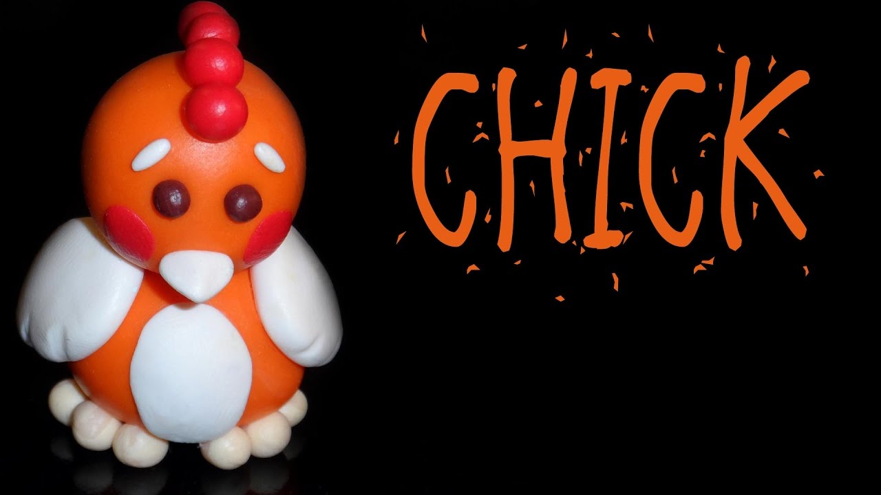 POLYMER CLAY CHICK - TUTORIAL - YouTube