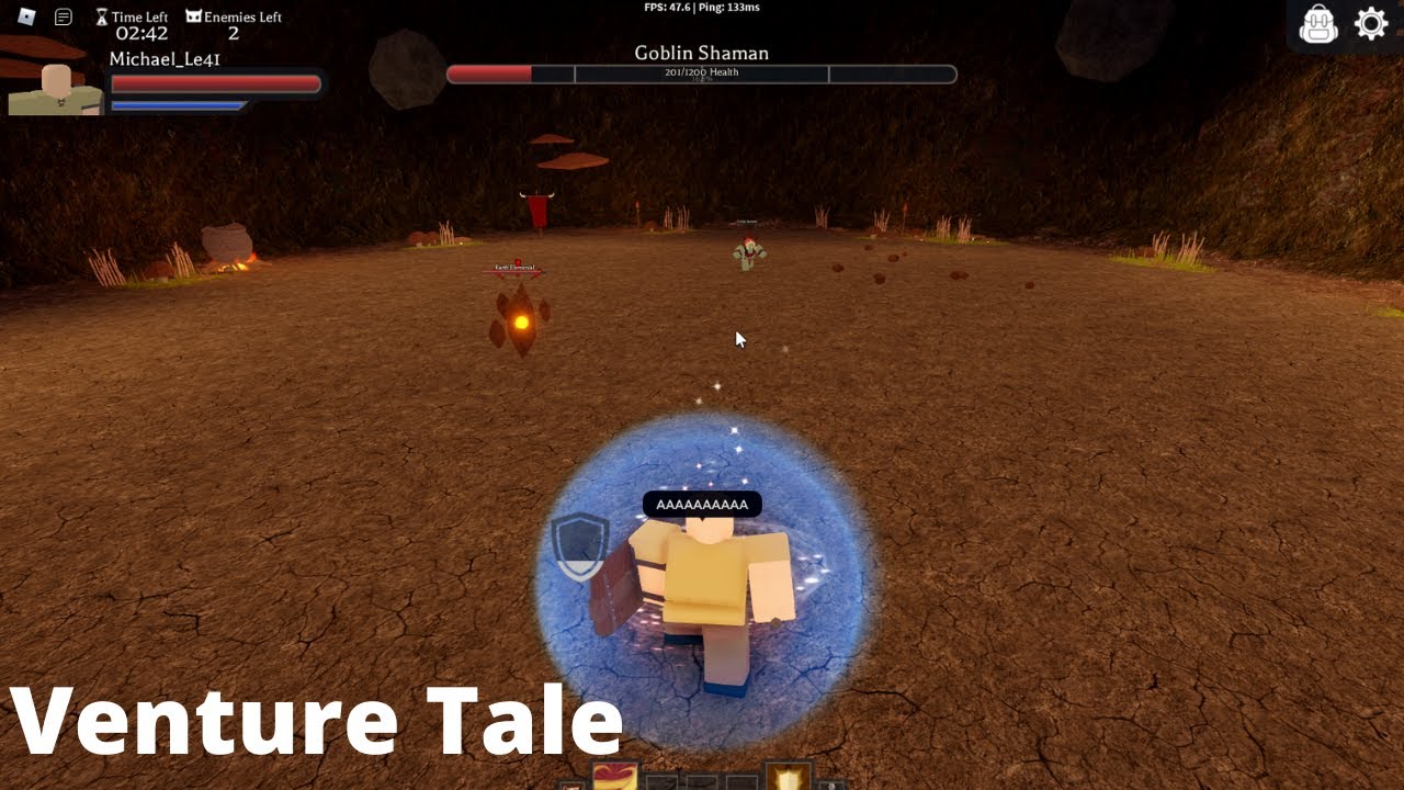 Unknown Roblox Games: Venture Tale - YouTube