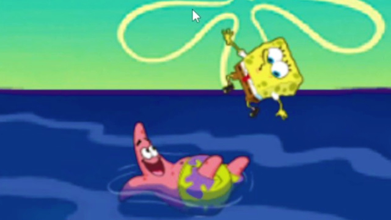 If I drop Spongebob, the video ends - Spongebob: Belly Bounce - YouTube