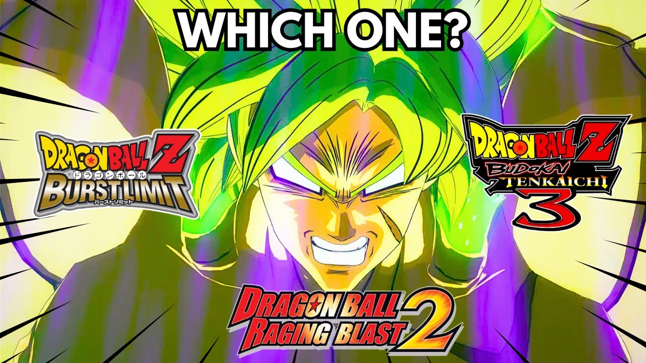 WHICH ONE SOUNDS BETTER? Tenkaichi 3/Burst Limit/Raging Blast 2 x ...