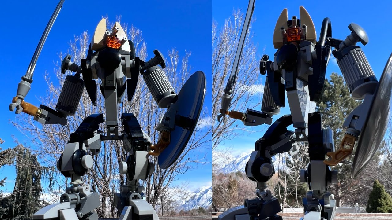 How to build a Lego Gladiator Mini Mech Strider (Tutorial). - YouTube