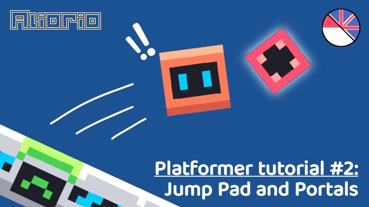 Platformer tutorial: Jump Pad and Portals | Fancade - YouTube