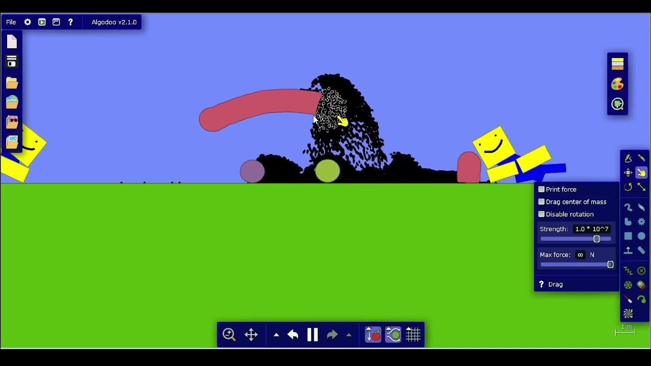 super random stuff in algodoo (part 1) - YouTube