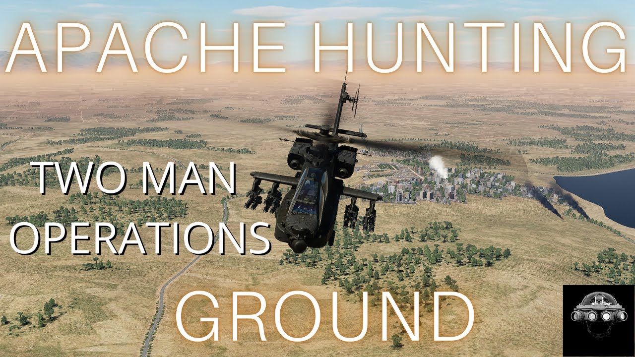 Apache Hunting Ground (DCS) | Apache Gunner | Two man ops - YouTube