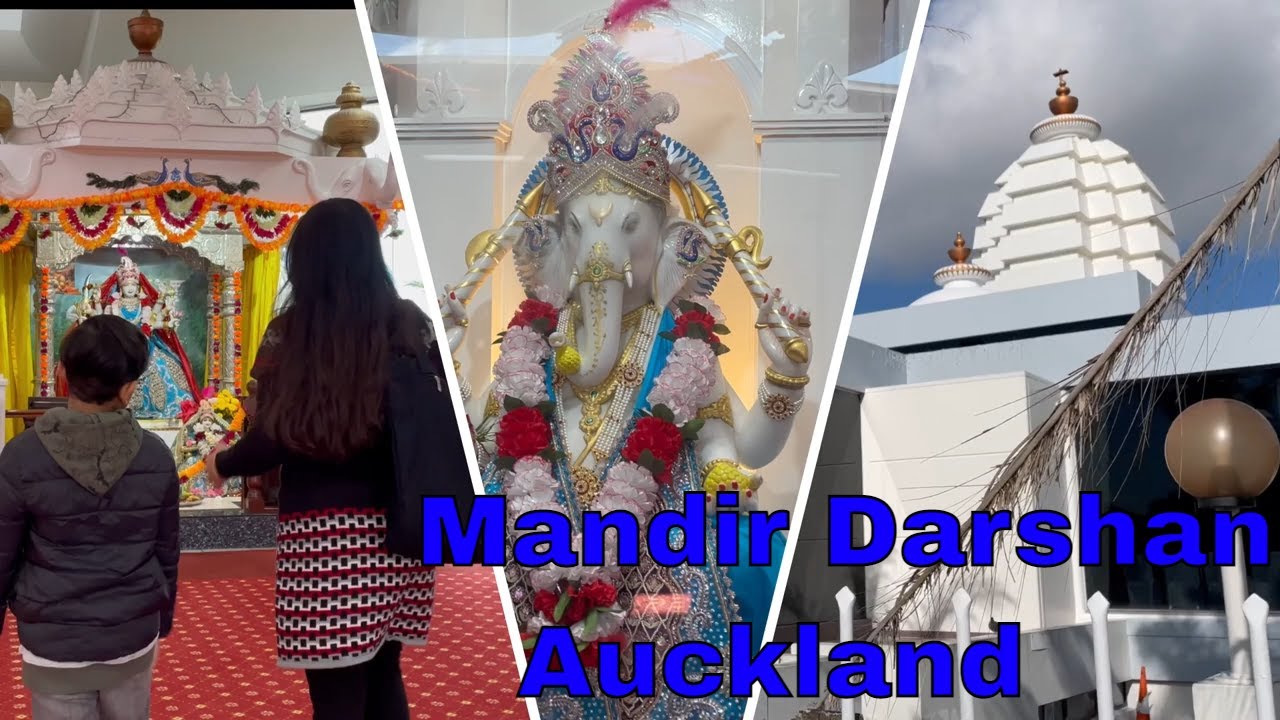 My First Visit to a Temple in Auckland/Bhartiya mandir- Balmoral Temple ...