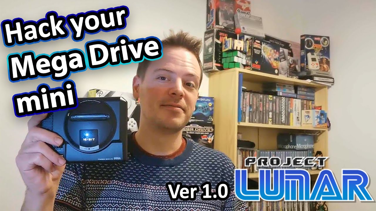 SEGA Mega Drive mini hack is out - Project Luner How to Add more Games ...